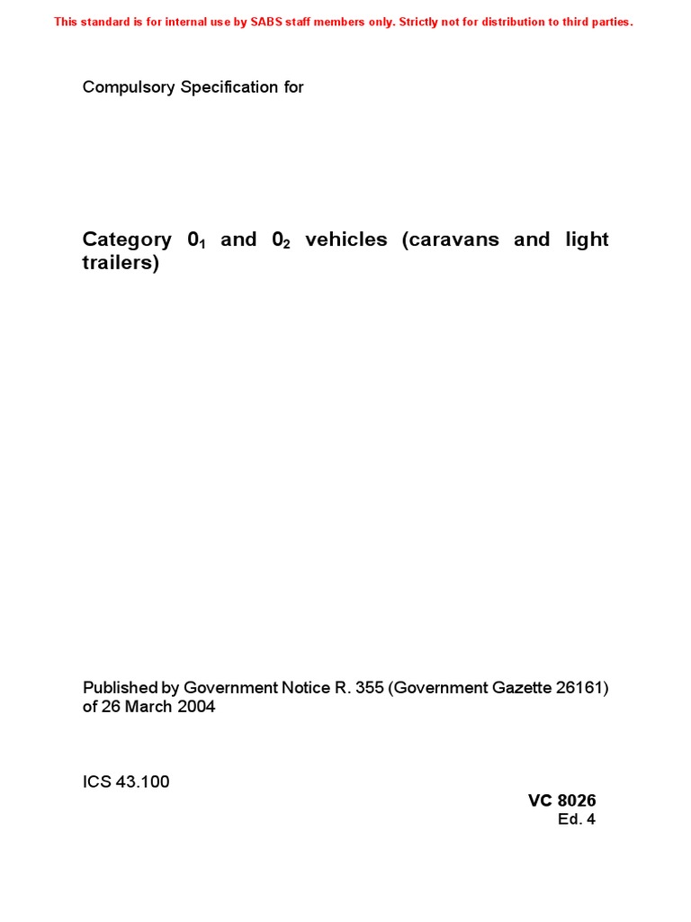 Cat O1 O2 Vehicles | PDF | Trailer (Vehicle) | Semi Trailer Truck