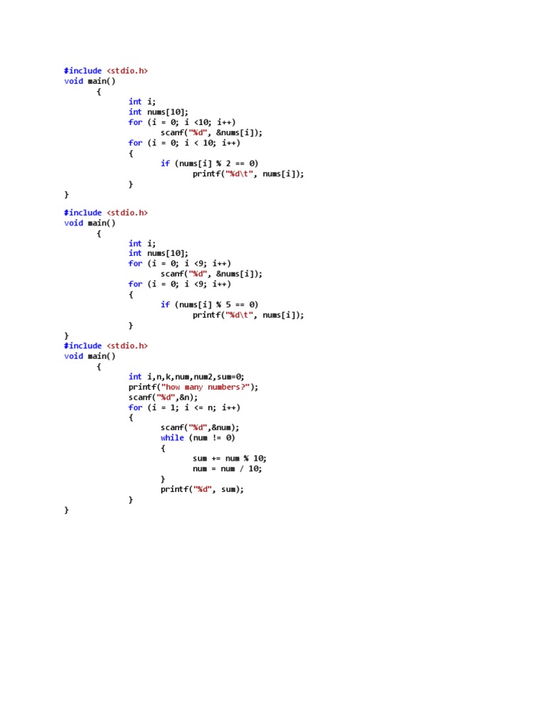 #Include Void Int Int For For If | PDF