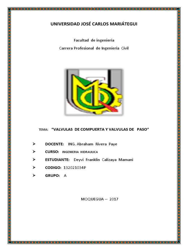 Válvulas de Compuerta: Definición y Usos | PDF | Pistón | Válvula