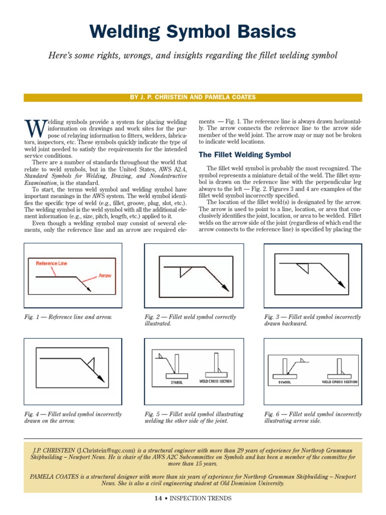 AWS Weld Symbol Basics | PDF | Mechanical Engineering