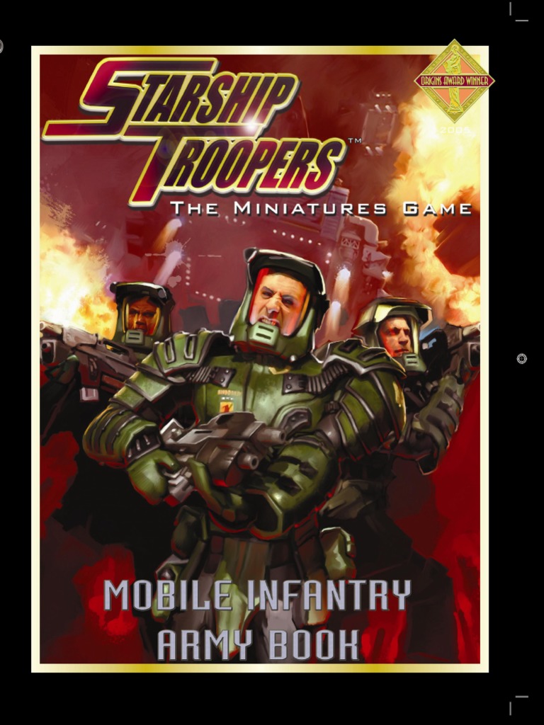 Starship Troopers Figs - Mobile Infantry Army Book | PDF | Infantry ...