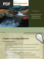 Stevenson 14e Chap001 | PDF | Operations Management | Supply Chain