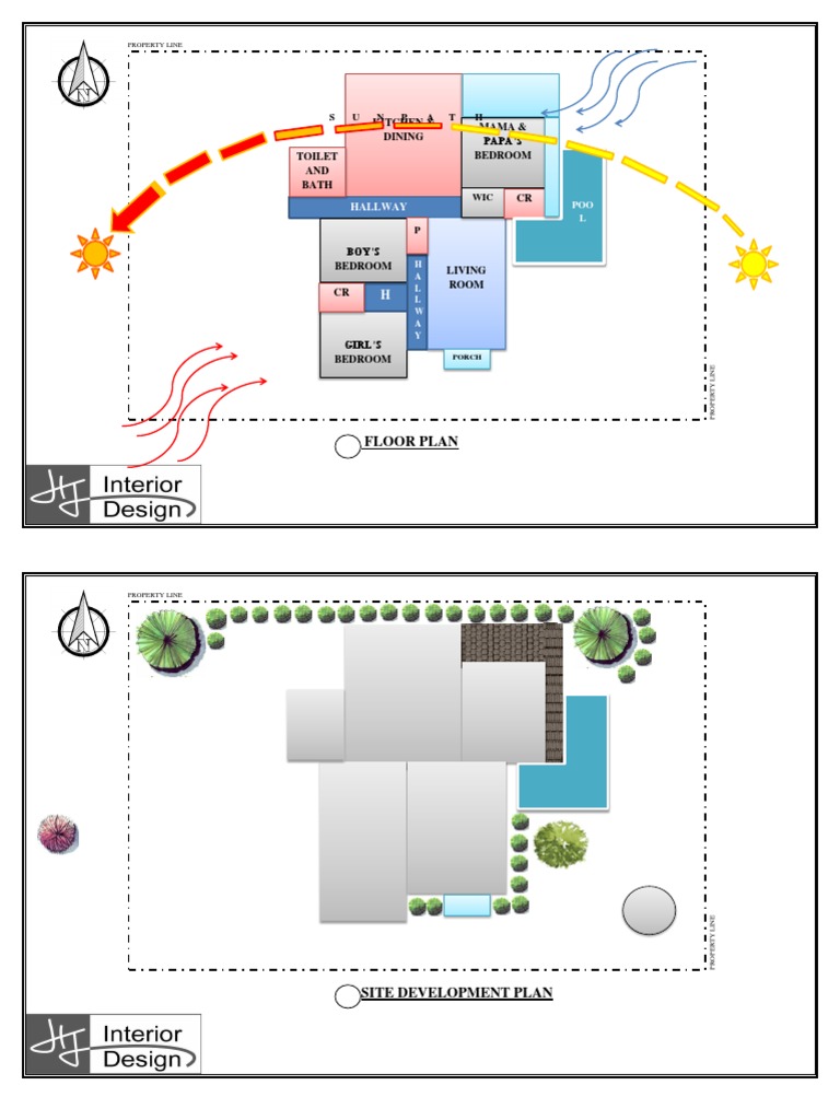 Kitchen & Dining Mama & Papa'S Bedroom Toilet AND Bath CR: Hallway ...