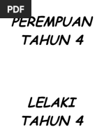 Contoh Tentatif Program Hari Sukan Negara | PDF