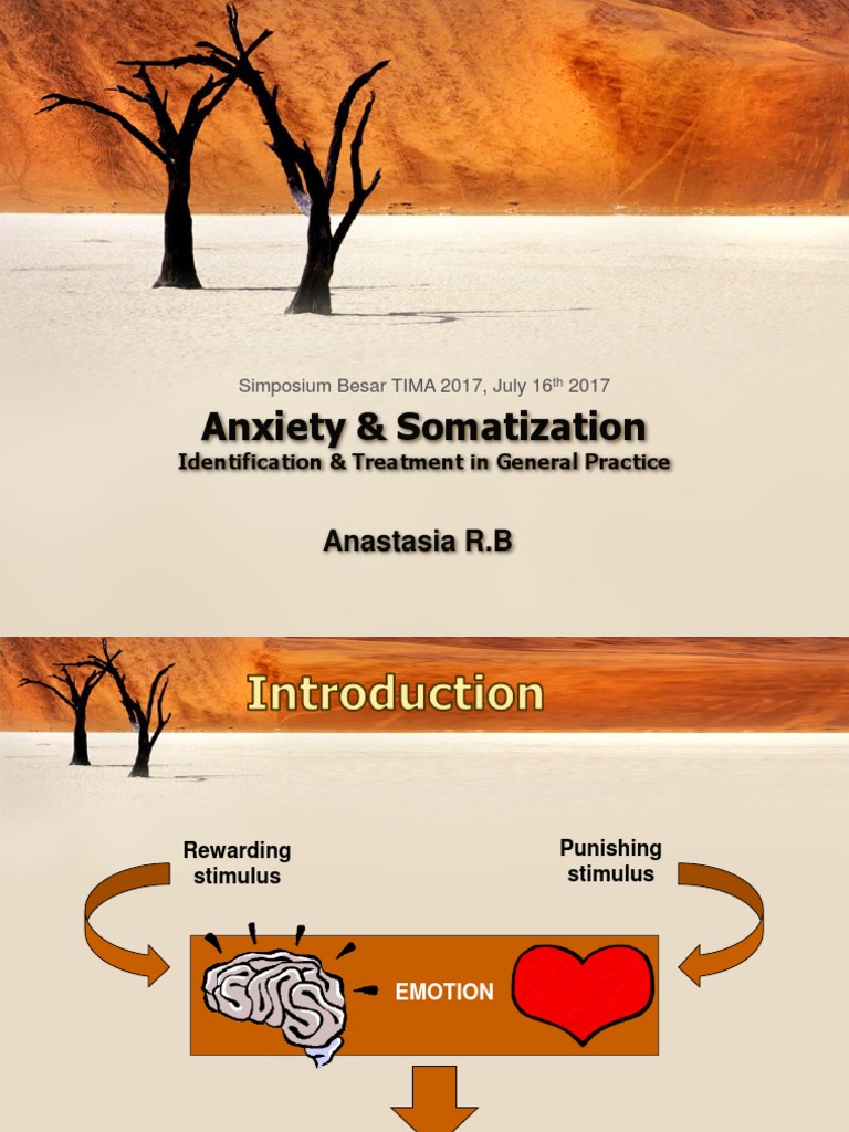 Anxiety and Somatization Treatment Guide | PDF | Anxiety | Cognitive ...