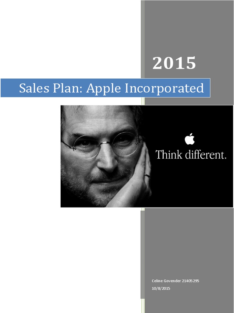 Apple Sales Plan | PDF | Apple Inc. | Macintosh