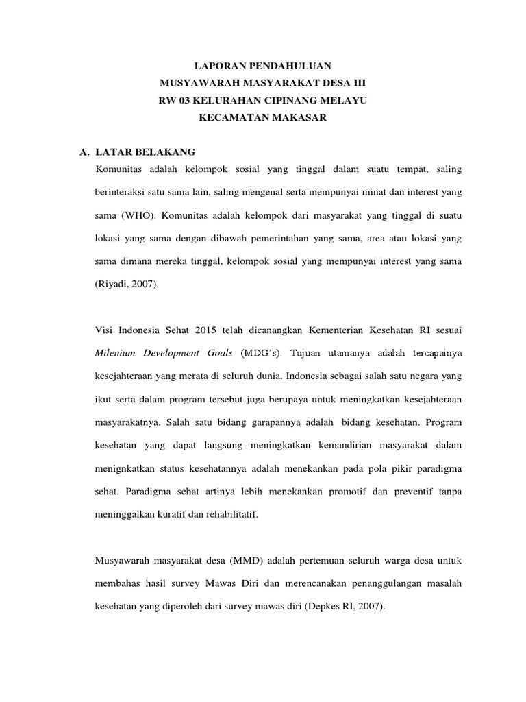 LP MMD Iii | PDF | Karier & Perkembangan