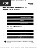 ASTM D1816 - 12 (2019) Standard Test Method For Dielectric Breakdown ...