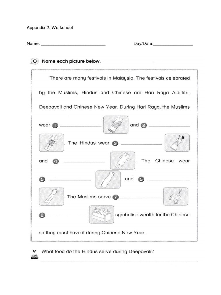Appendix 2: Worksheet | PDF