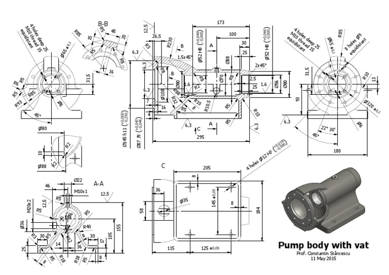 Pump Body With Vat | PDF
