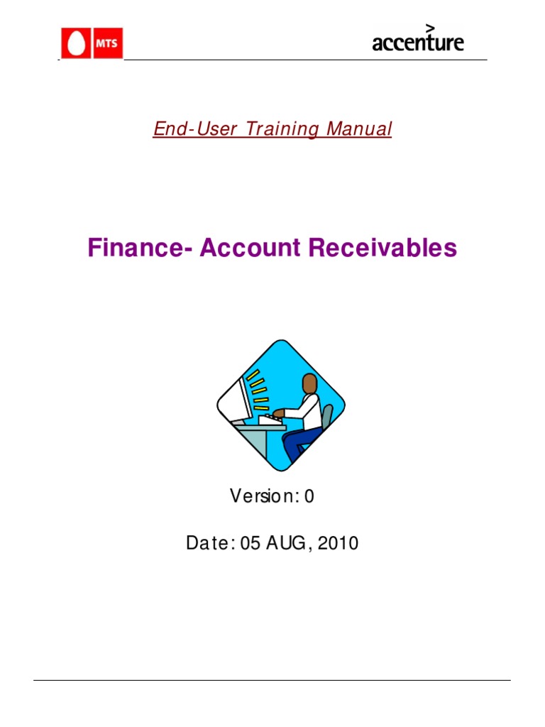 End-User Training Manual: Accounts Receivables Overview | PDF ...