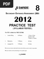 SEA PAST PAPERS Answers | PDF | Polytopes | Euclidean Plane Geometry