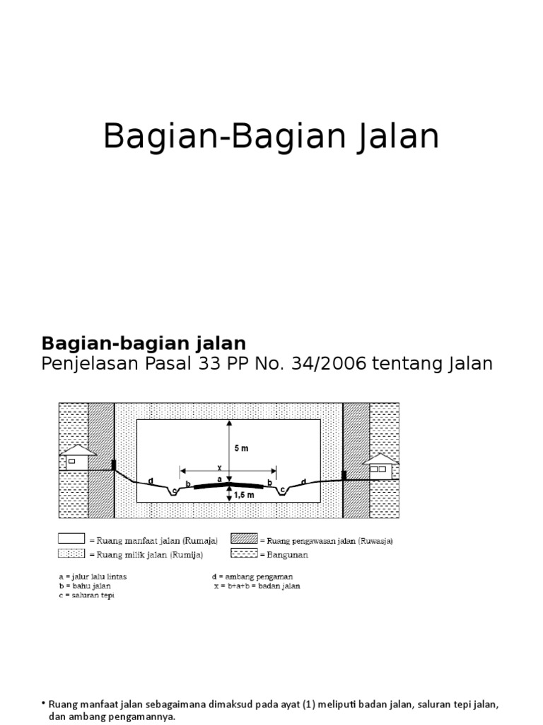 Bagian Bagian Jalan | PDF