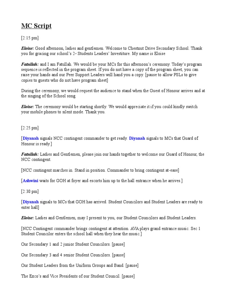 mc_script | Staff Sergeant | Positions Of Authority