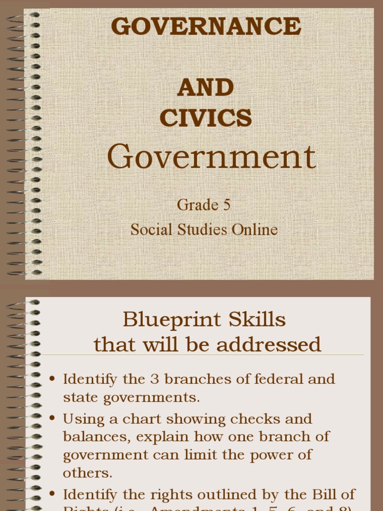 Governance AND Civics: Government | PDF | Federal Government Of The ...