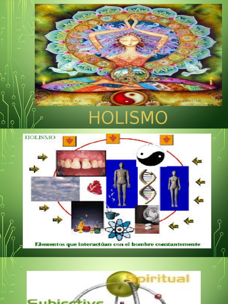 Holismo Presentacion | PDF | Religión y espiritualidad