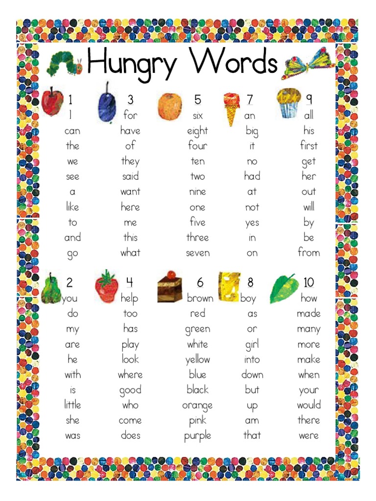 Hungry Words | PDF