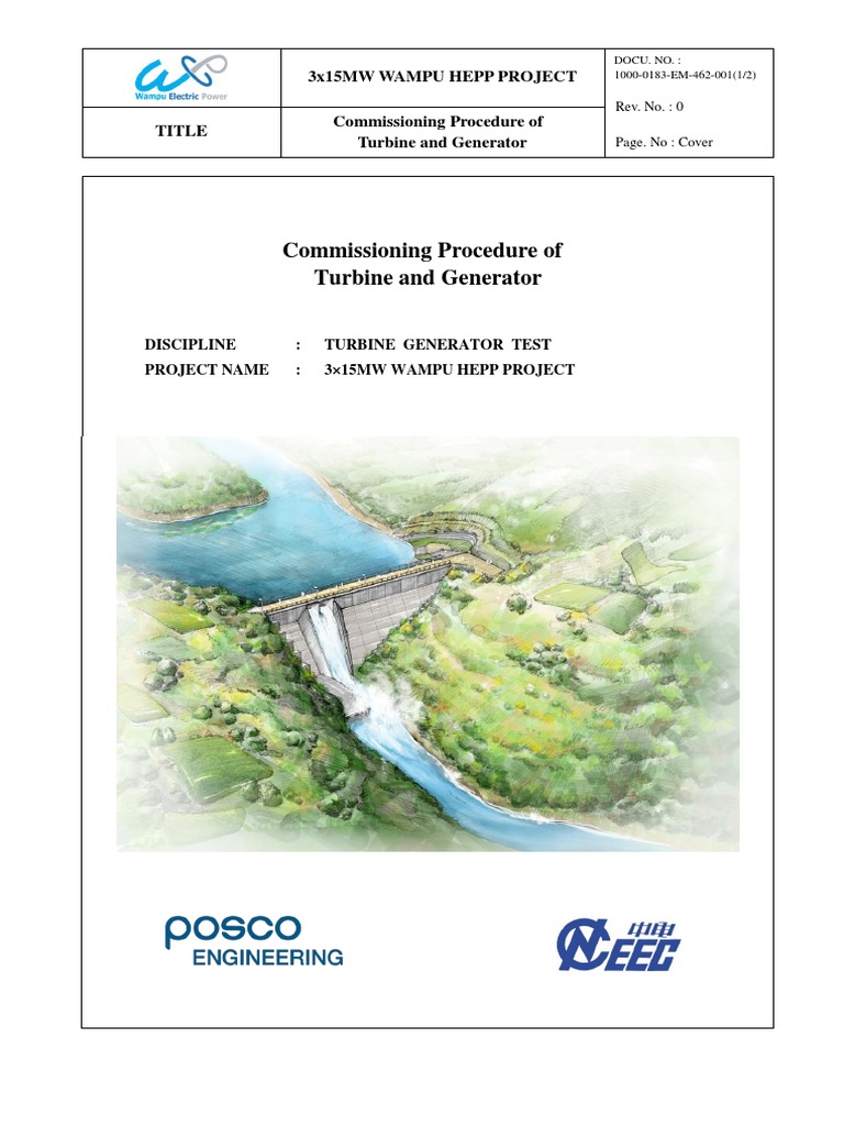 Turbine and Generator Commissioning Guide | PDF | Transformer | Valve