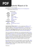 The Wonderful Wizard of Oz Summary | PDF | Dorothy Gale | The Wonderful ...