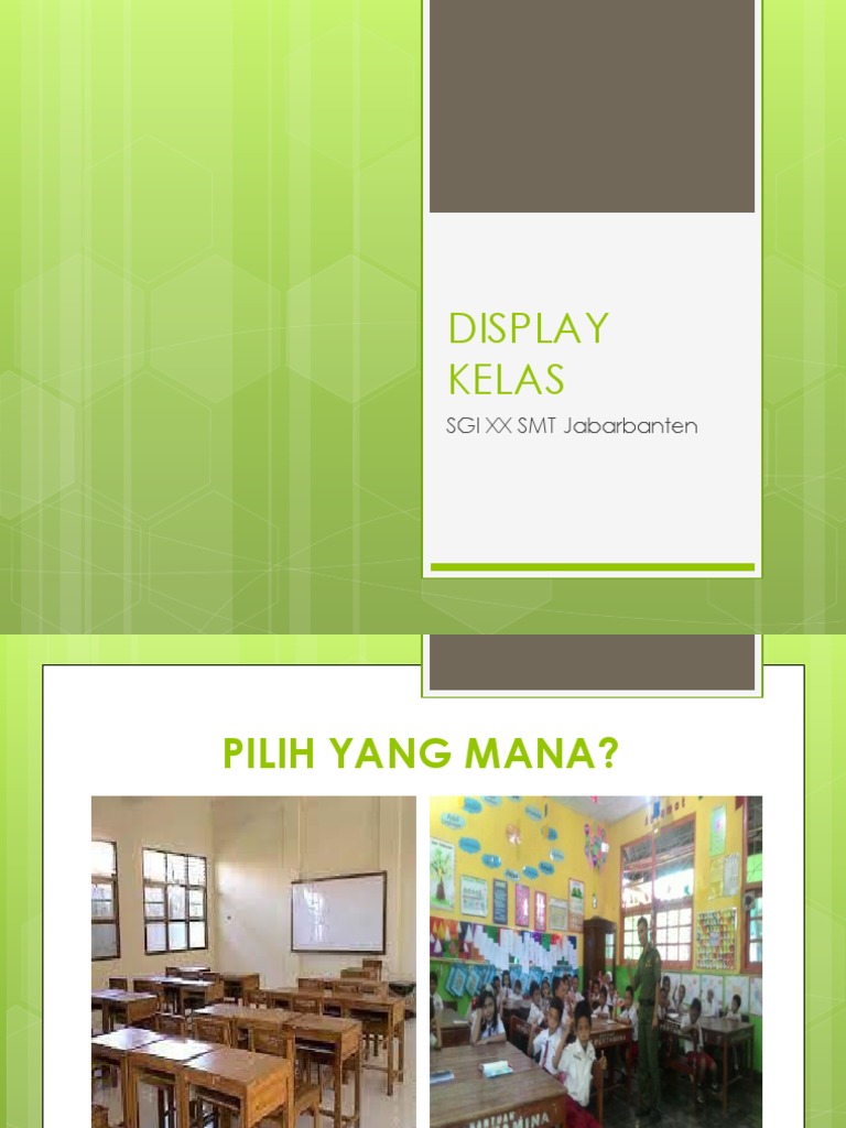 Display Kelas | PDF | Karier & Perkembangan