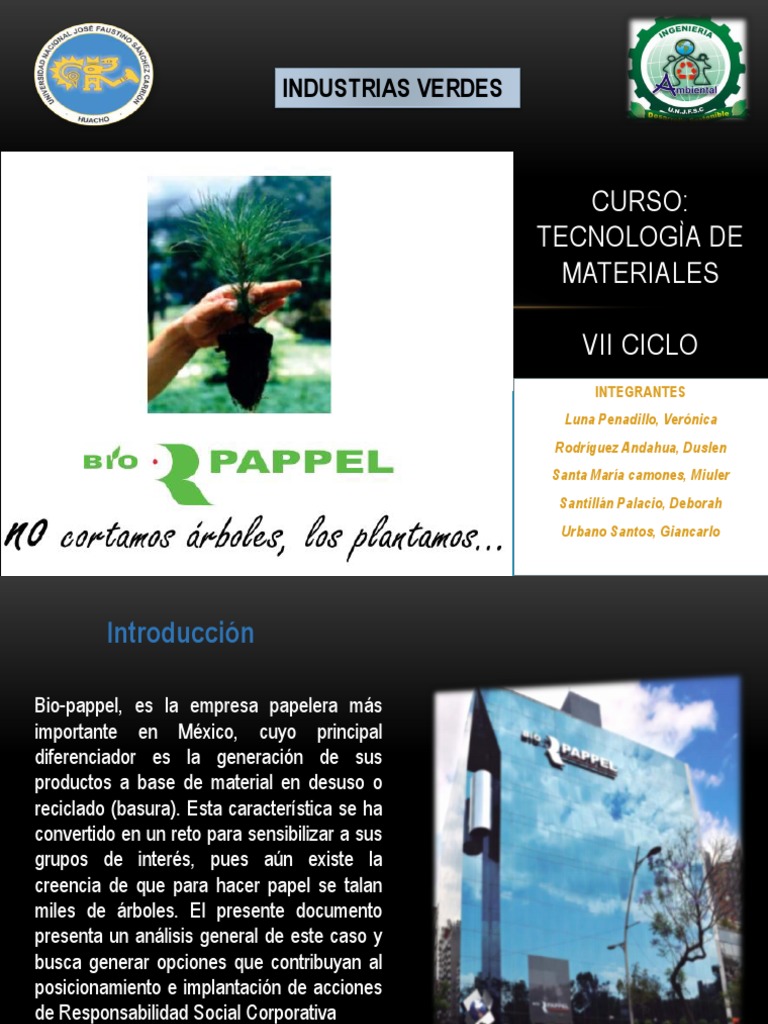 Bio Pappel | PDF | Papel | Residuos