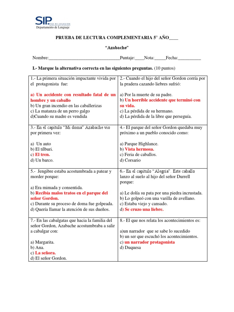 PRUEBA Azabache 5b | PDF | Agitación