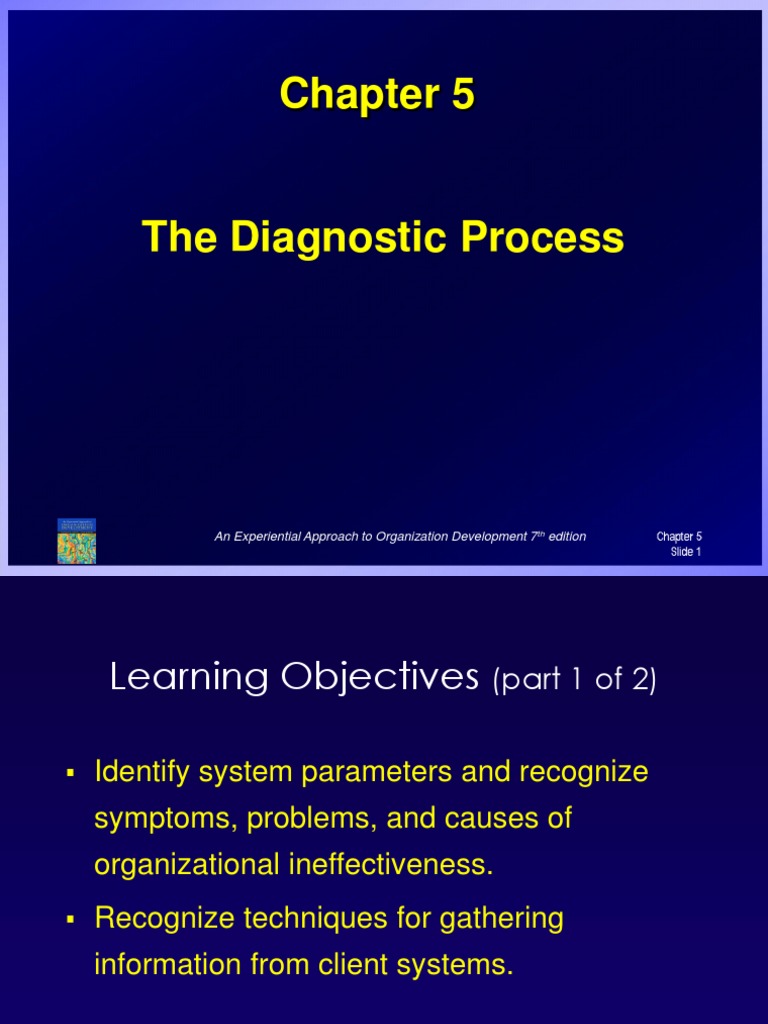 The Diagnostic Process | PDF | Organization Development | Behavioural ...