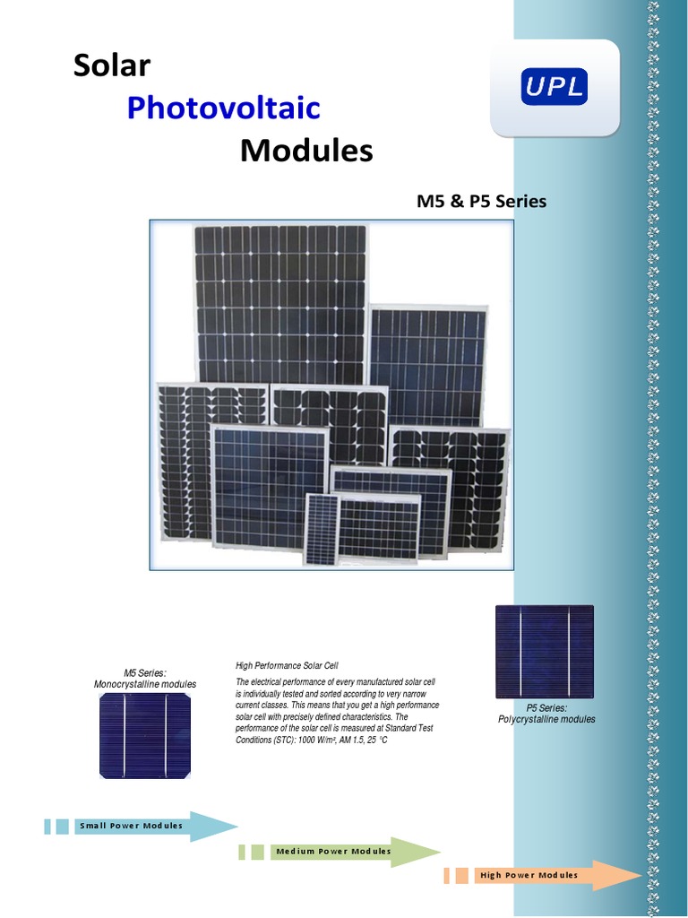UPL M5 Modules | PDF | Solar Cell | Electromagnetism