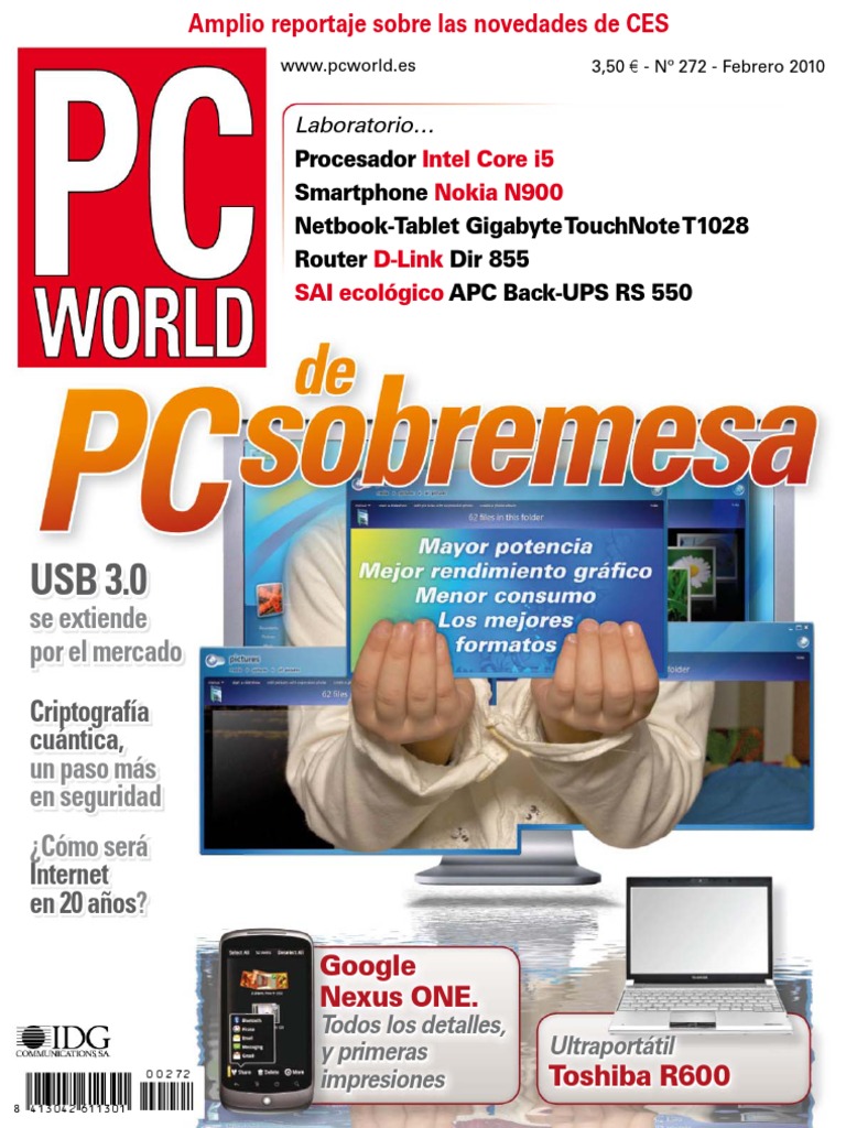 Revista PC World (Febrero 2010) | PDF | Redes | Informática
