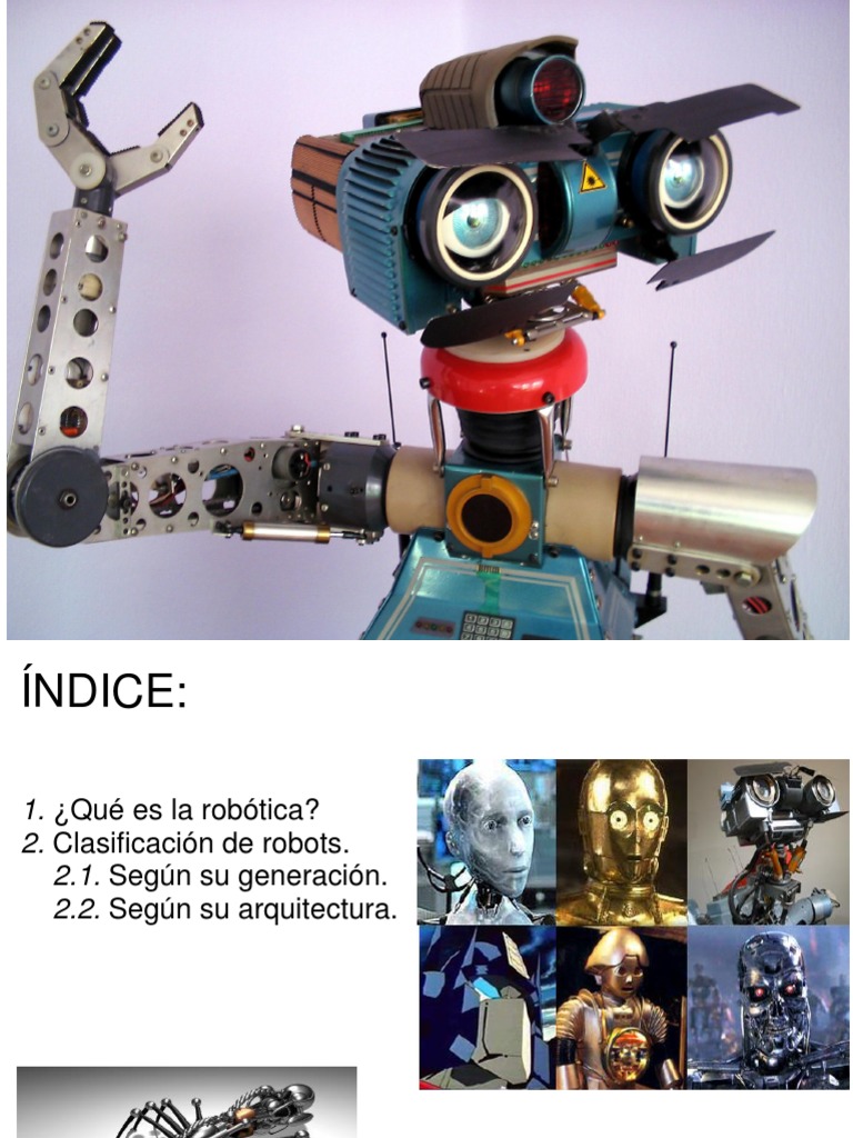 5 Generaciones de Robots | Robótica | Inteligencia artificial