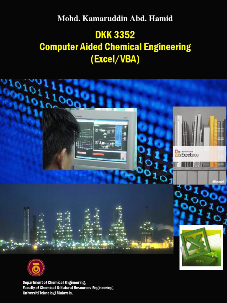 Computer Aided Chemical Engineering | PDF | Microsoft Excel | Matrix ...