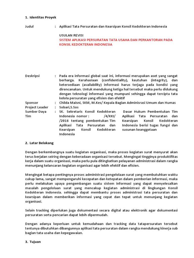 Proyek Perubahan Tata Persuratan | PDF | Seni | Komputer