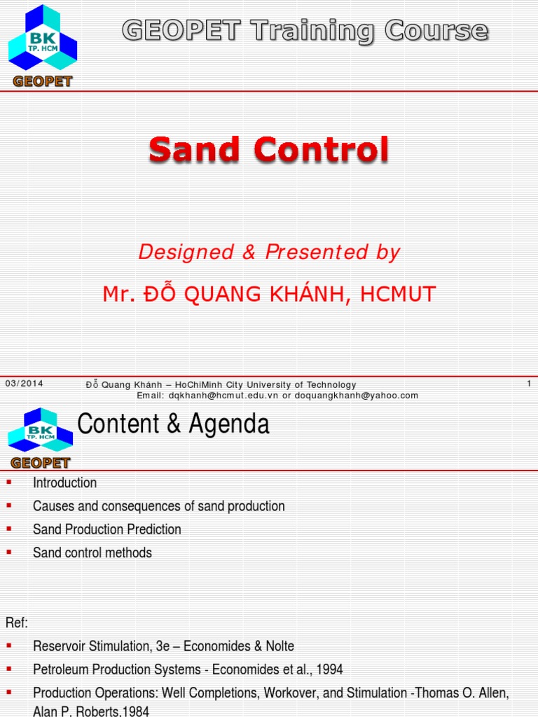 Analysis of Sand Production and Control Methods in Oil and Gas Wells ...