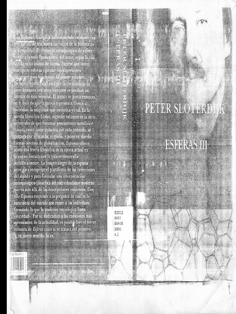 Sloterdijk Peter - Esferas III PDF | PDF