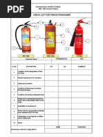 Portable Power Tools Inspection Checklist | PDF