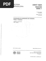 # ABNT NBR ISO CIE 8995-1 Iluminaçao PDF | PDF
