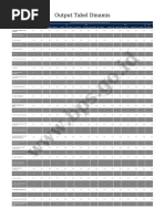 Tabel Densitas Batuan | PDF