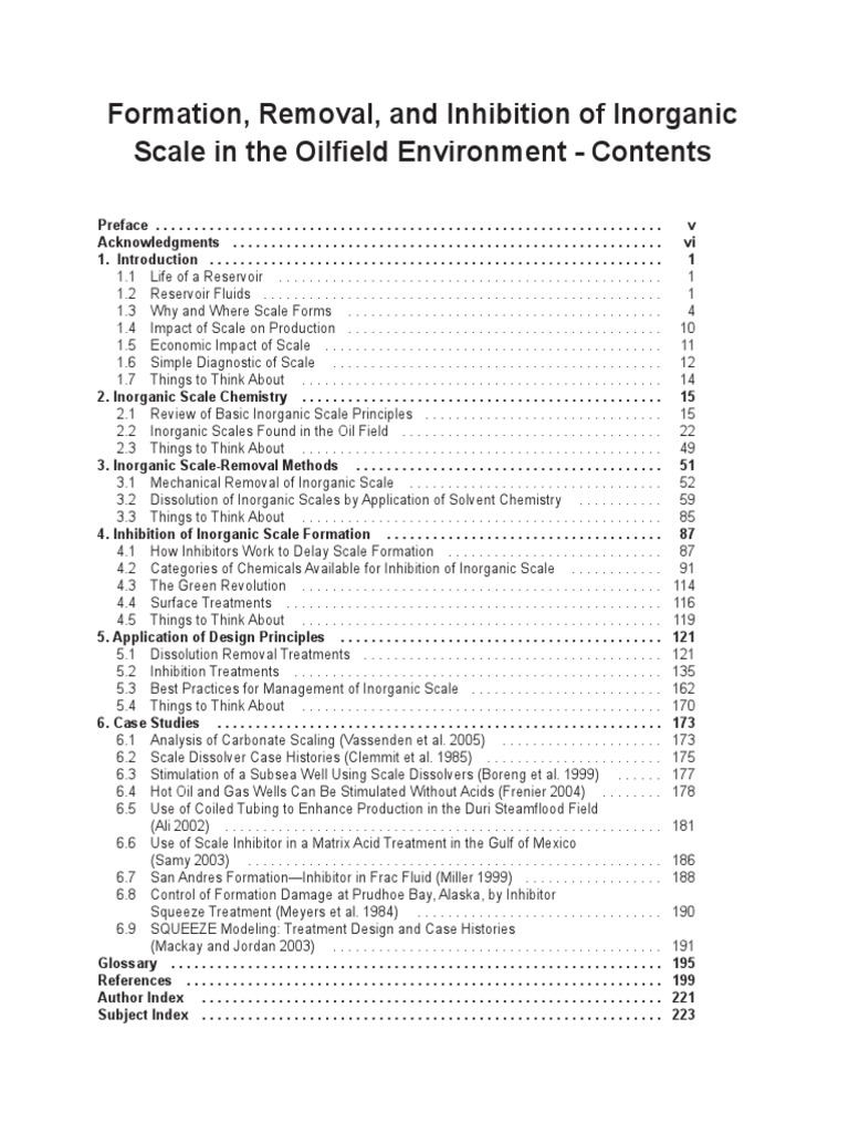Inorganic Scale | PDF | Inorganic Chemistry | Enzyme Inhibitor