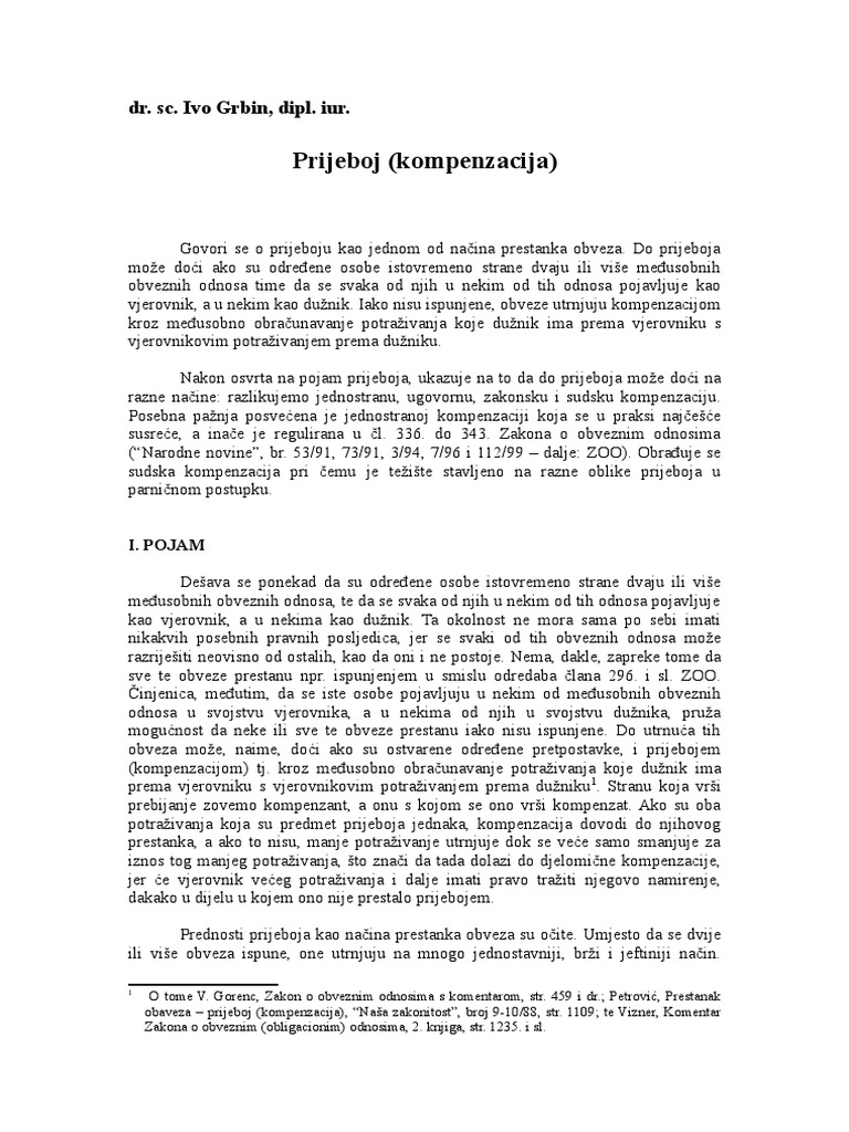 IGrbin Prijeboj | PDF