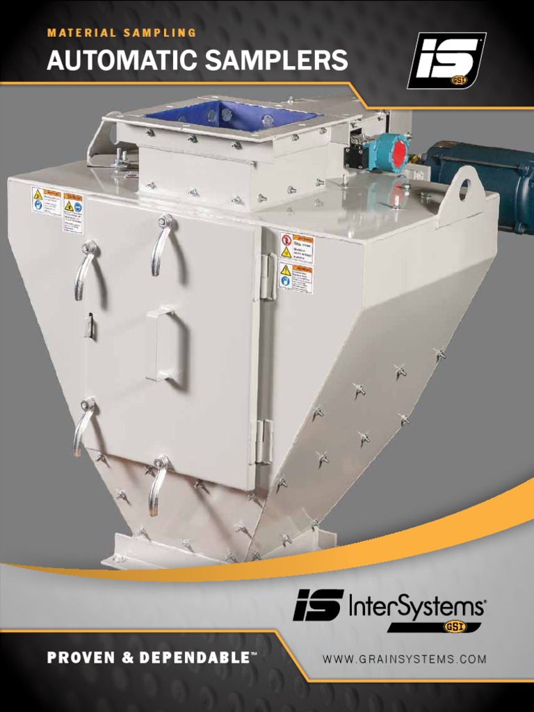 Automatic Samplers: Proven & Dependable | PDF | Mechanical Engineering ...