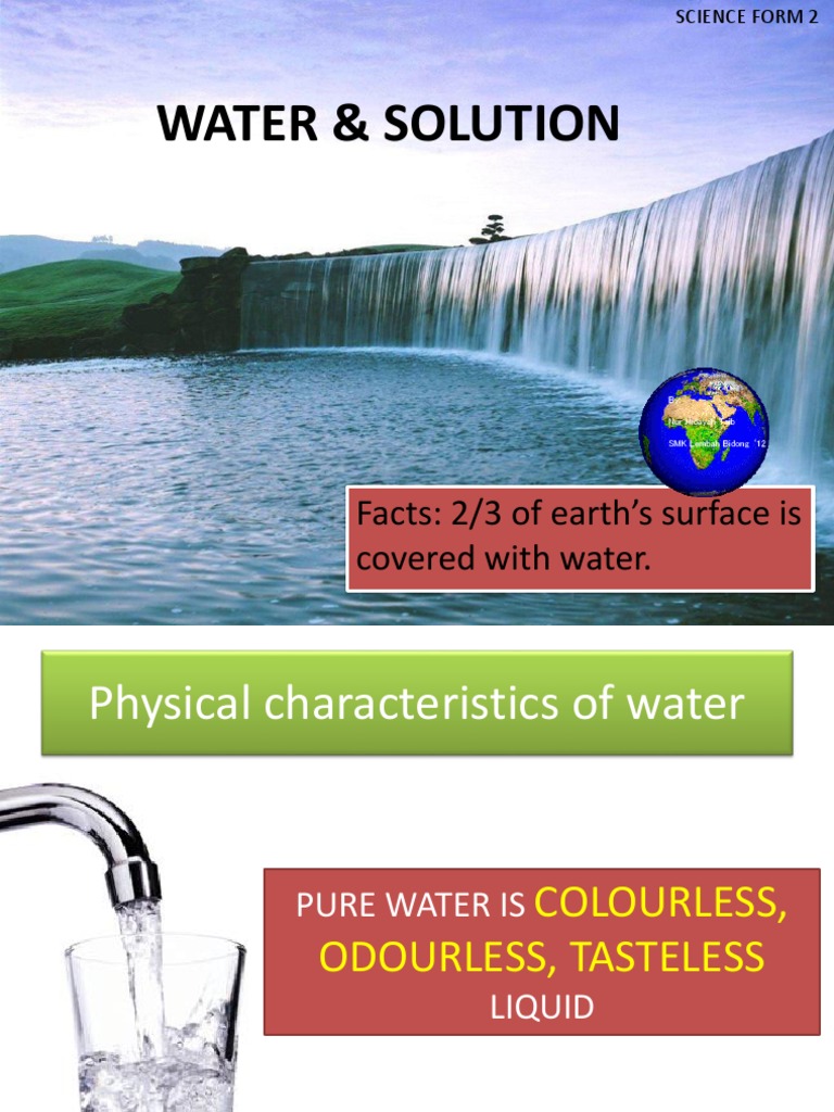 Water & Solution: Facts: 2/3 of Earth's Surface Is Covered With Water ...