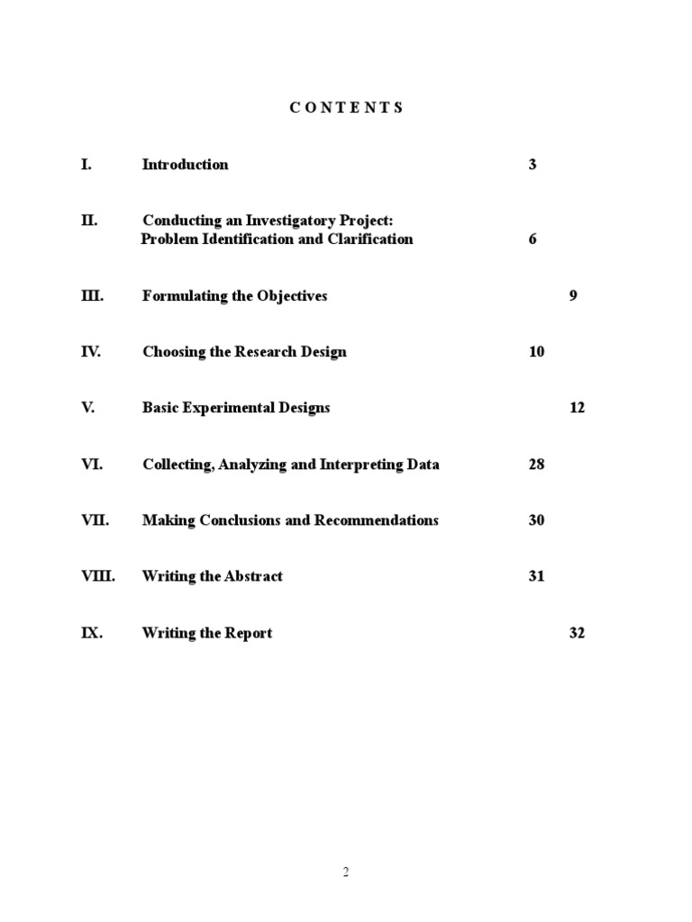 Conducting Investigatory Project | PDF | Hypothesis | Experiment