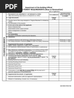 Checklist PEZA Permit | PDF | Engineer | General Contractor