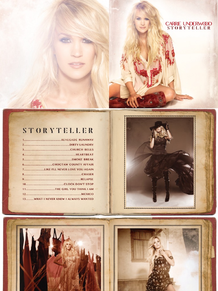 Digital Booklet - Carrie Underwood - Storyteller | American Country ...