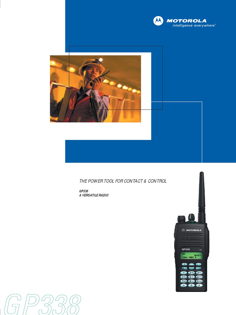 Motorola Gp338 Users Manual 272276 | PDF | Radio | Very High Frequency