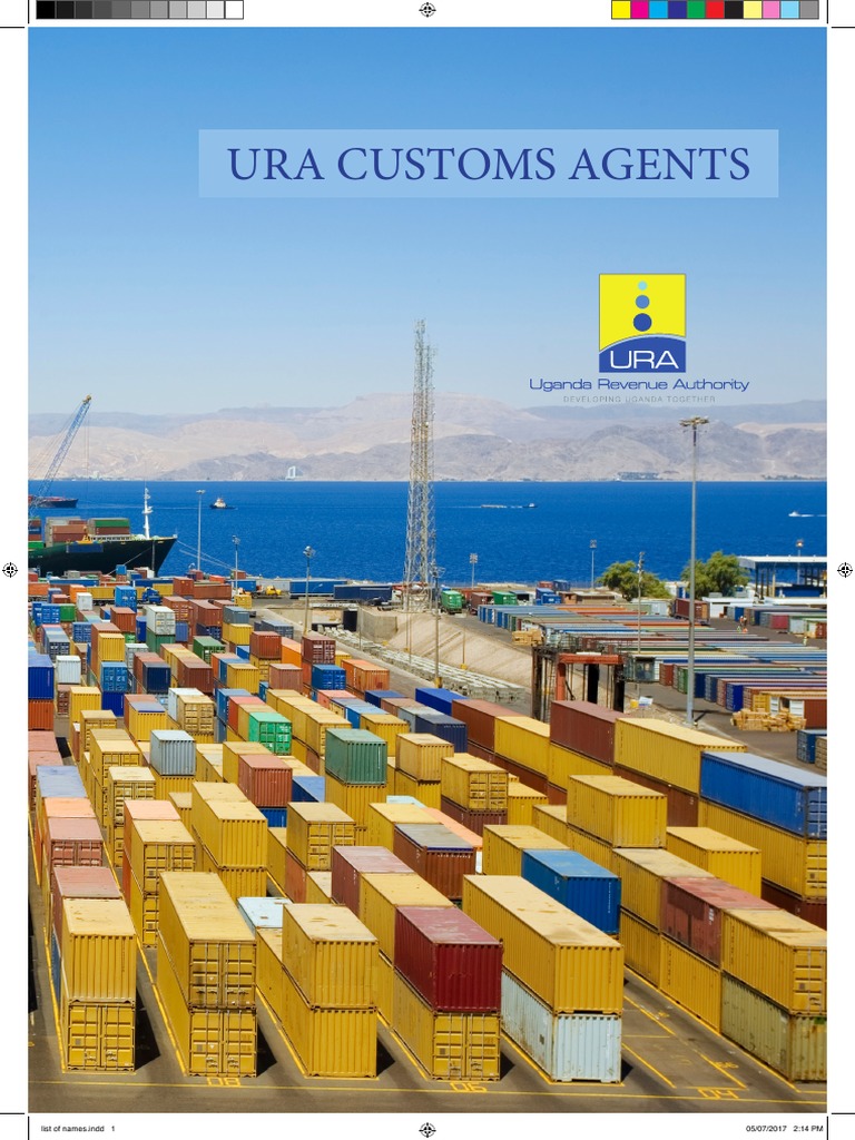 List of Ura Customs Agents | PDF | Customs | Taxes