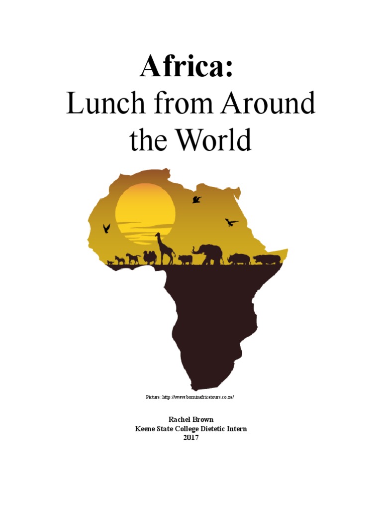 Africa Meal Project - Final | PDF | Meal | Tomato Sauce