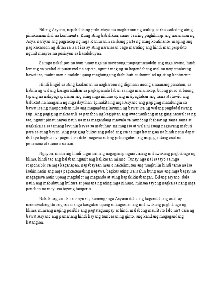 Talumpating Asyano | PDF