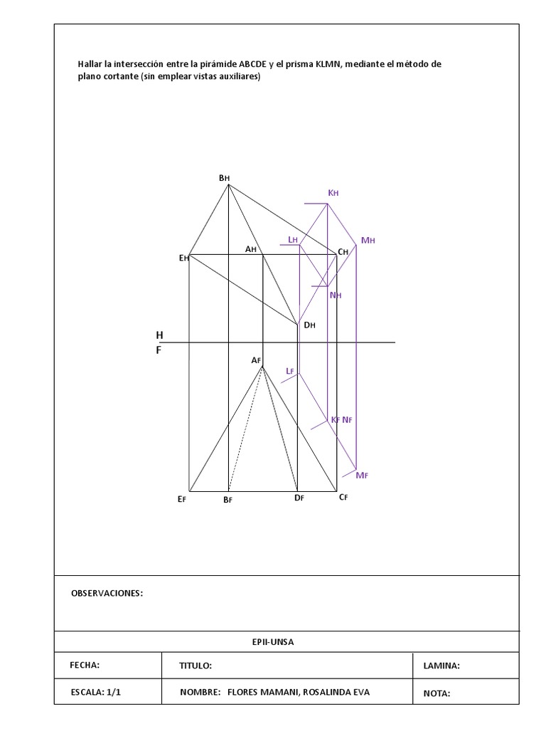 Interseccion de Poliedros Plantamiento y Solucion | PDF