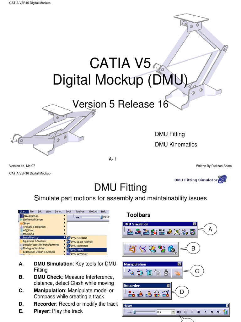 catia v5 dmu kinematics | Icon (Computing) | Kinematics